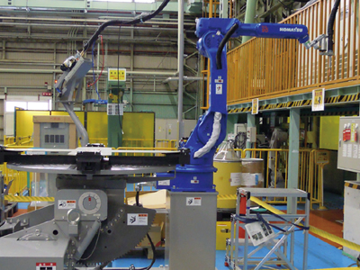 鉄骨溶接ロボット | コマツ産機